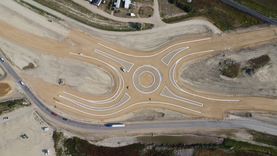 Weyburn roundabout construction reaches key milestone - DiscoverWeyburn.com - Local news ...